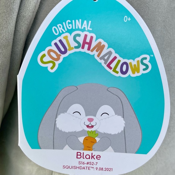Squishmallows | Other | 6 Blake The Bunny Squishmallow Rabbit Easter ...